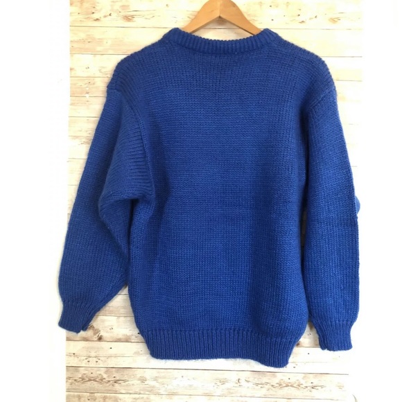 unbranded | Sweaters | Vintage Oversized Chuncky Sweater World Map Sm ...